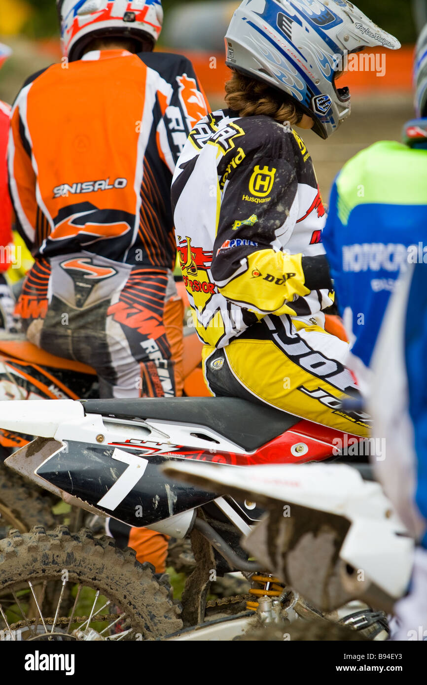 Stock Photo of Motorcross Stock Photo - Alamy