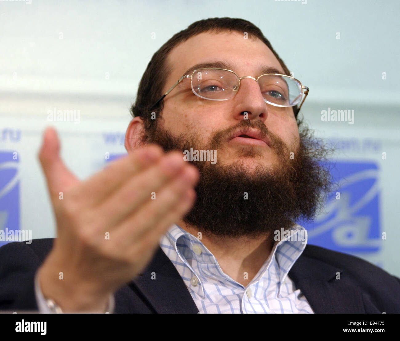 Borukh Gorin head of the Public Relations Department of the Federation ...