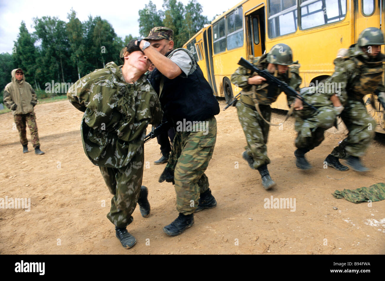 Commandos exercise during international competitions involving commando ...