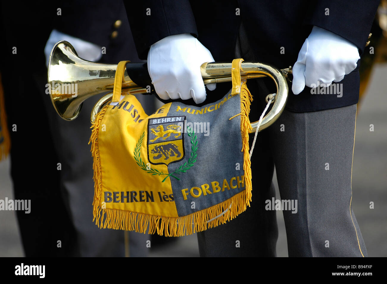 Fanfare trumpeter hi-res stock photography and images - Alamy