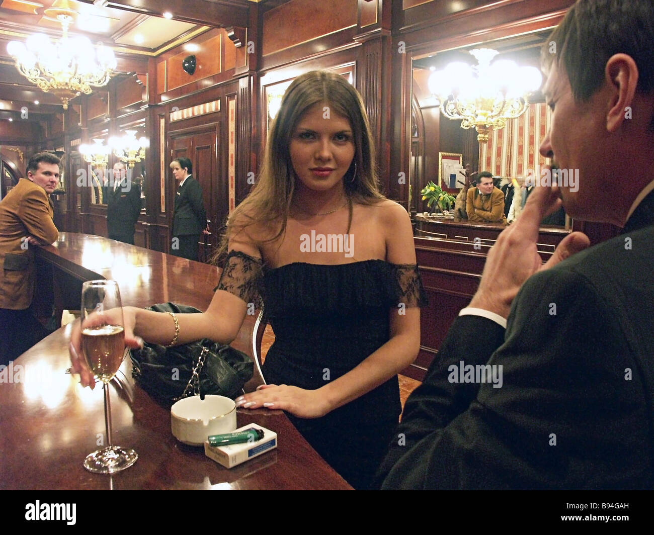 In the Dynasty restaurant on the prestigious Rublevsky Highway west of ...