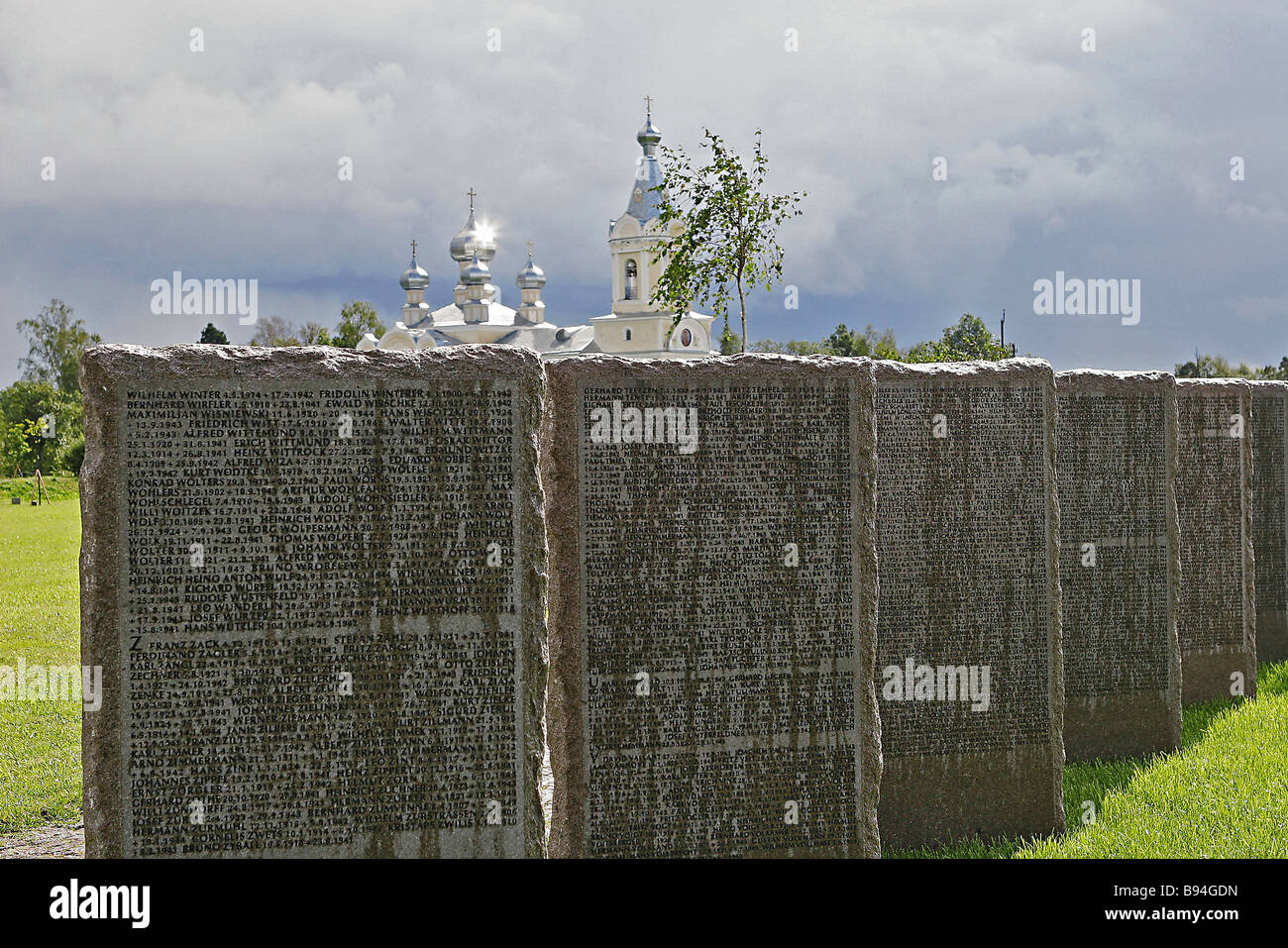 The reburial of German soldiers remains at a German memorial cemetery ...