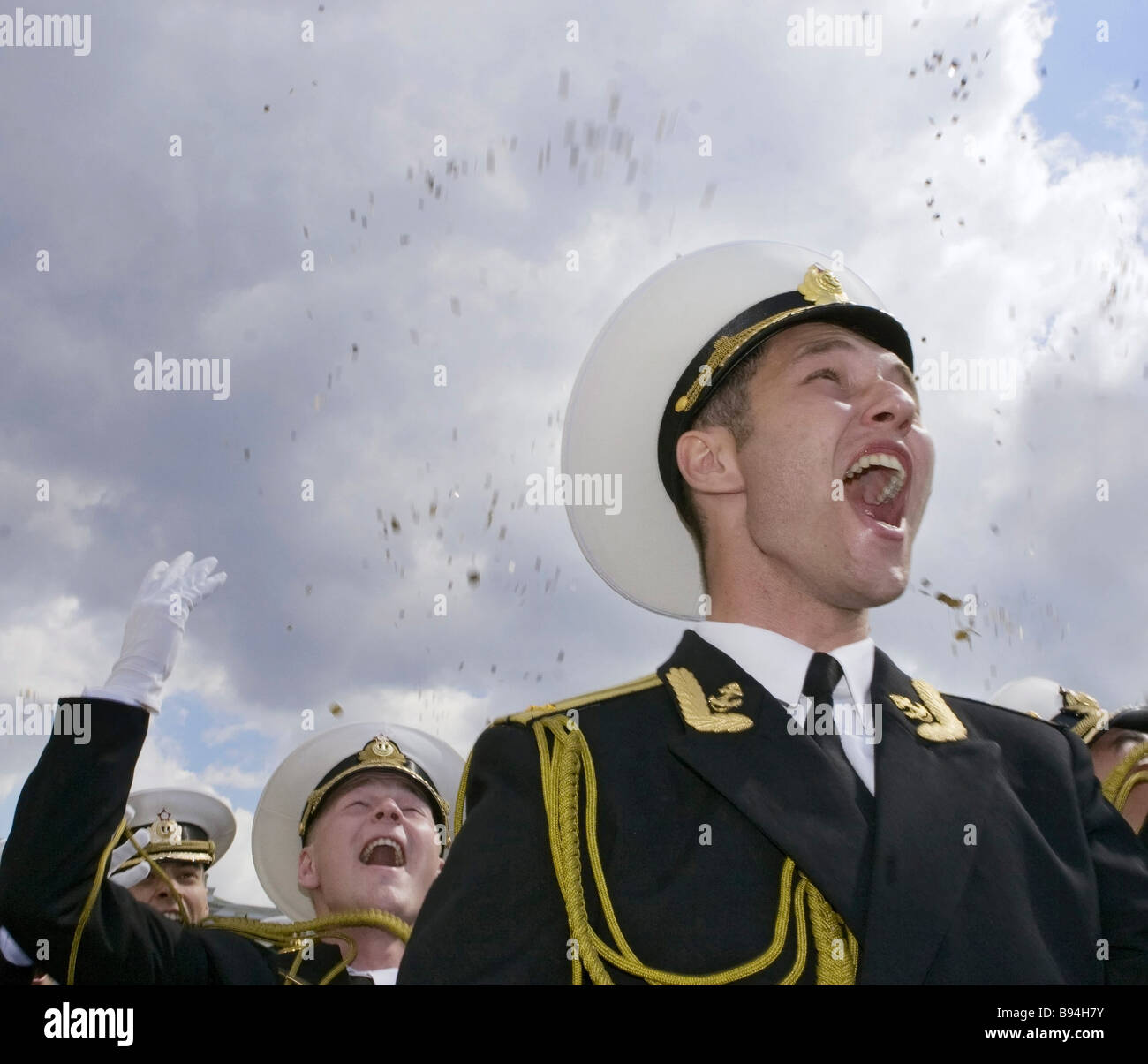 A joint graduation ceremony of the St Petersburg Naval Institute Peter ...