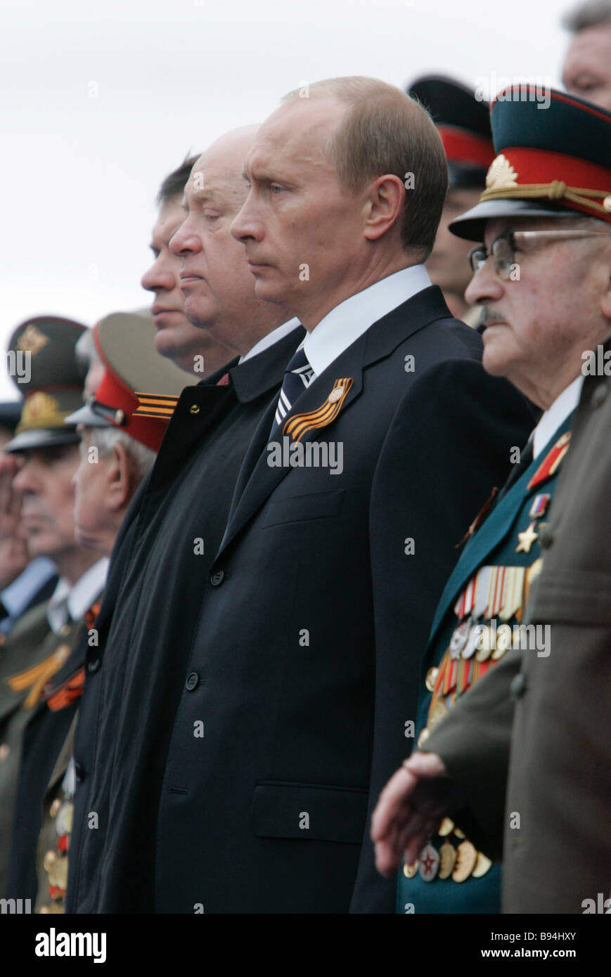 From left to right Russian Defense Minister Anatoly Serdyukov Prime ...