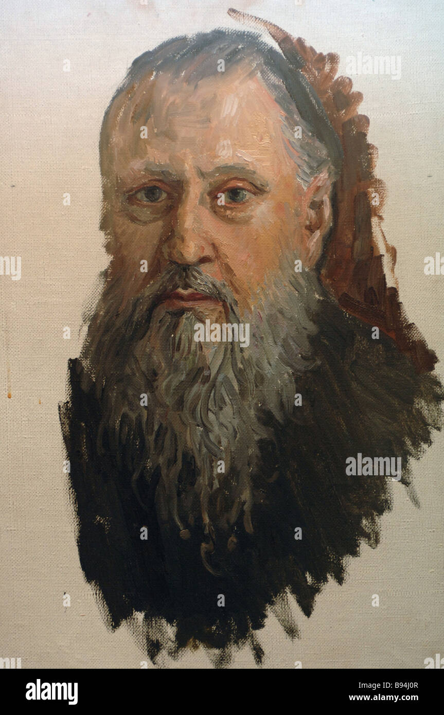 A sketch of Patriarch Pimen by Archpriest Gerasim Ivanov December 1982 ...