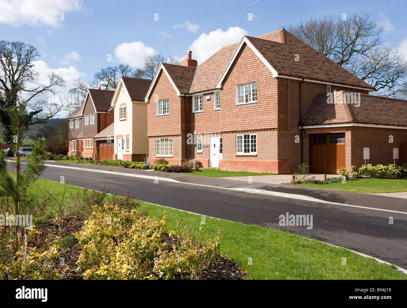 British Detached House High Resolution Stock Photography and Images - Alamy