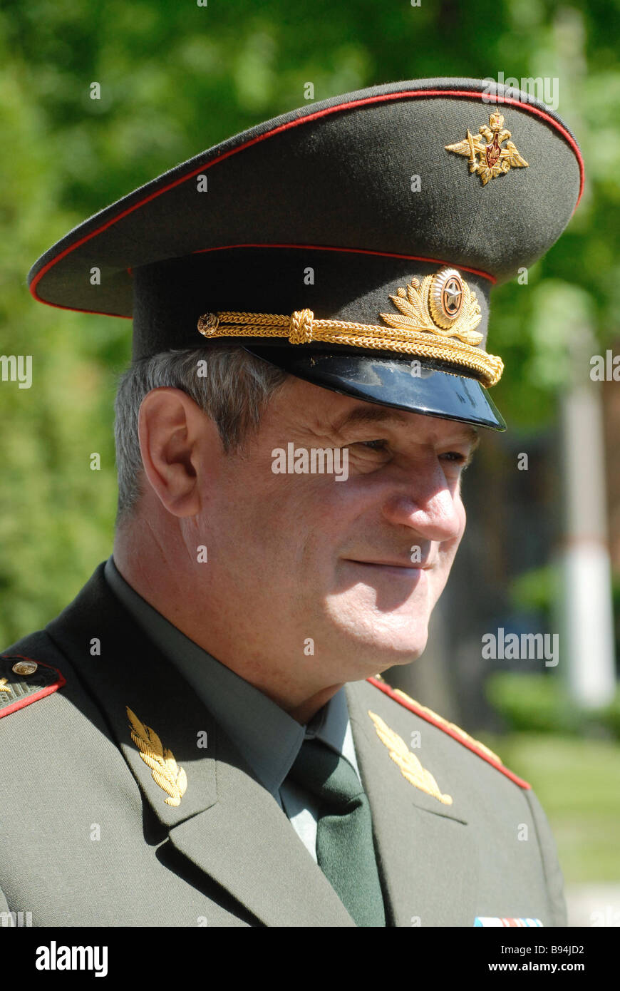 Army General Vladimir Bakin commander of the Moscow Military District s ...