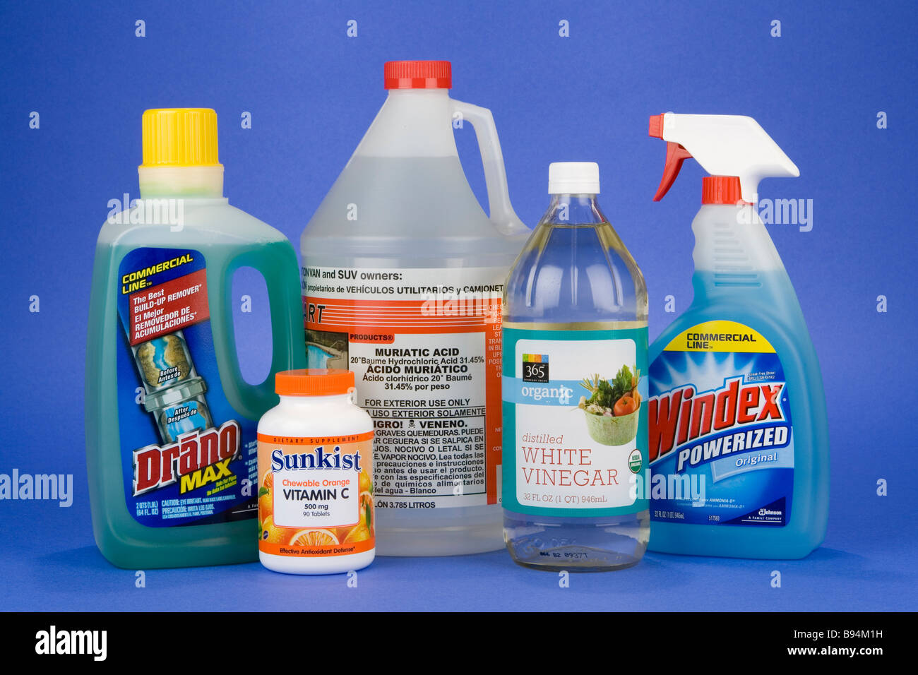 Common Household Acids And Bases Drano Vitamin C Muriatic Acid Common Household Acids And Bases Drano Vitamin C Muriatic Acid