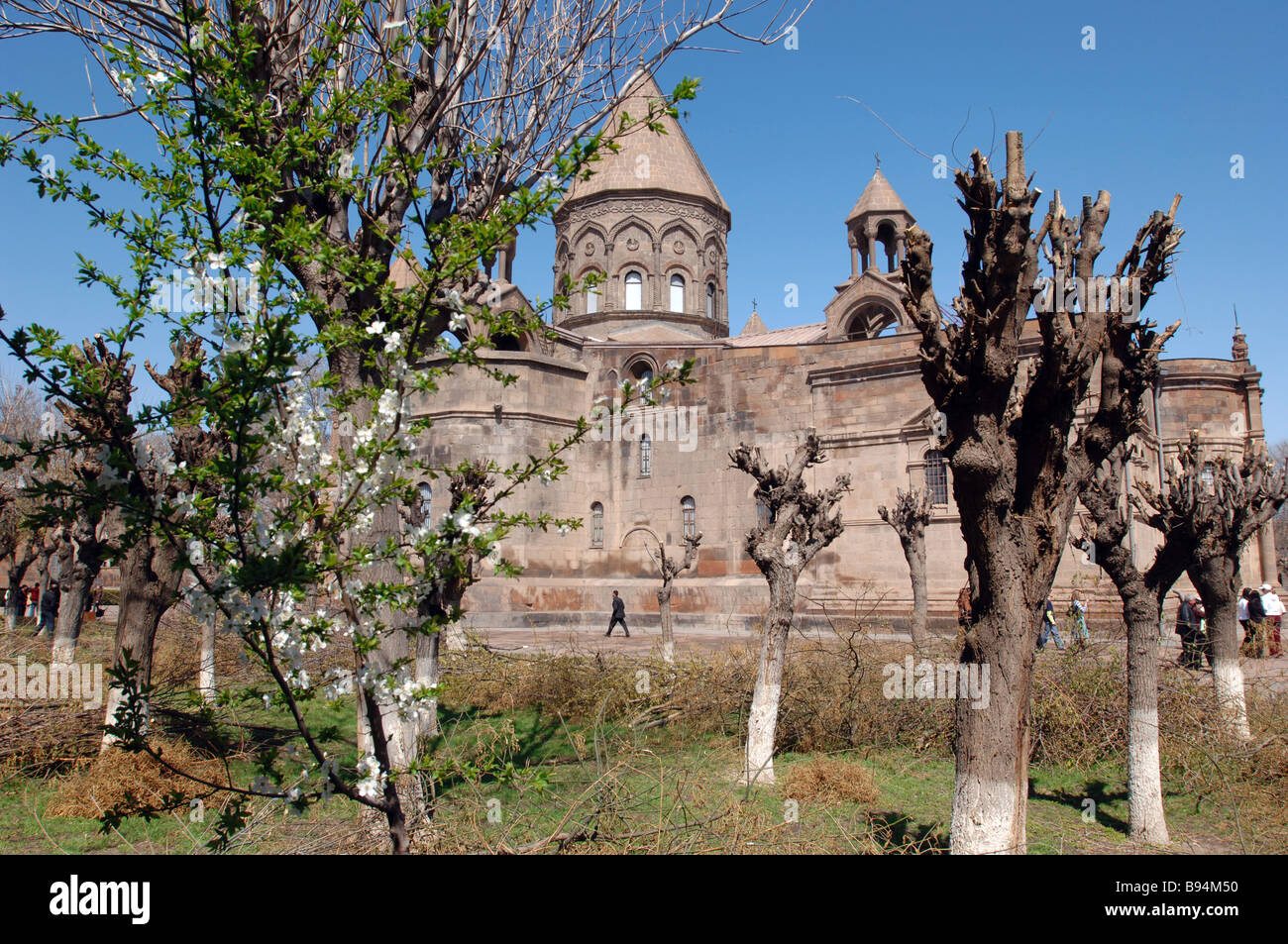 The Echmiadzin cathedral Stock Photo - Alamy