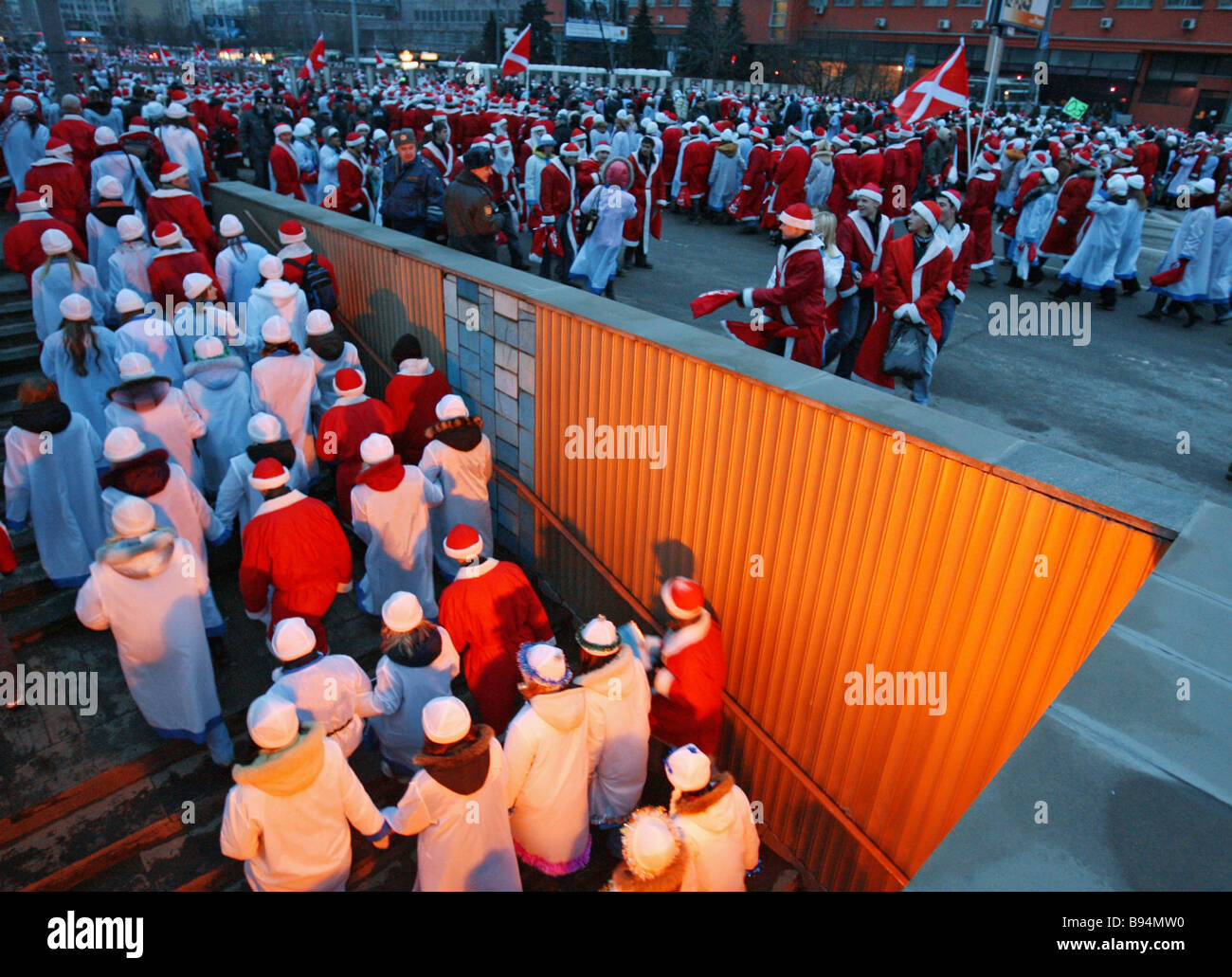 The Nashi Us youth anti fascist movement holding the Returned Holiday ...