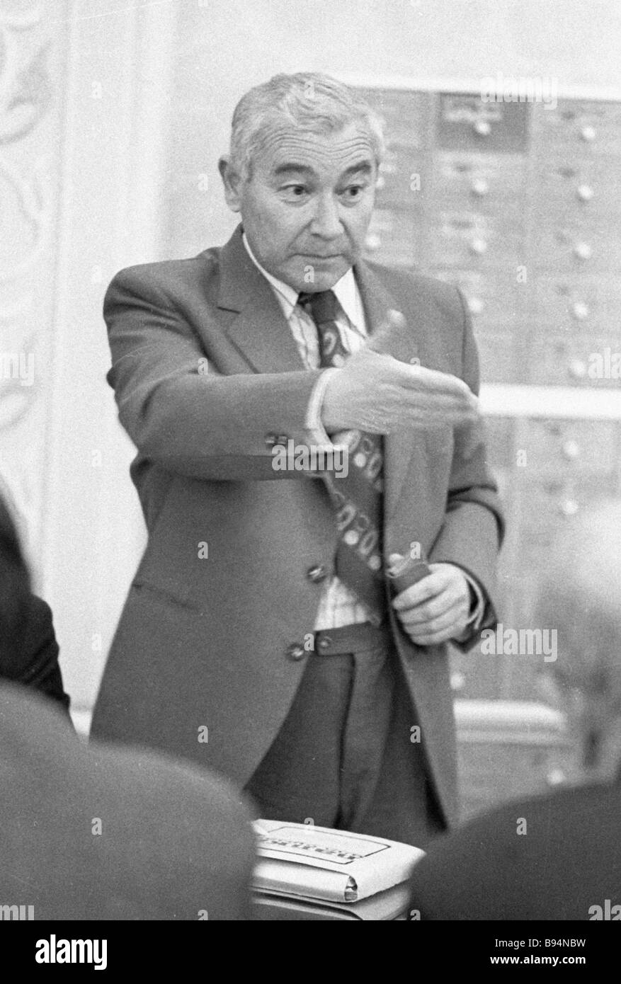 Dr Akhror Mukhtarov Stock Photo - Alamy