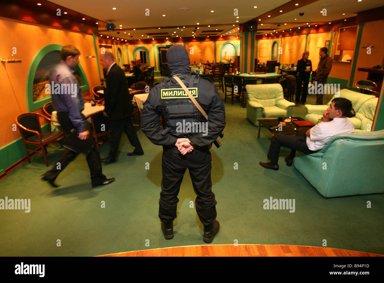 On the night of October 5 officers from the Russian Interior Ministry s ...