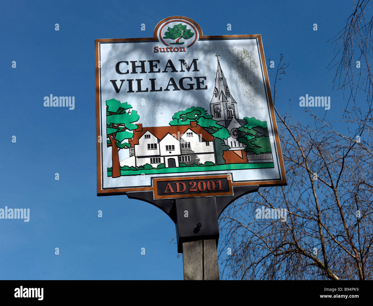 Cheam village hi-res stock photography and images - Alamy
