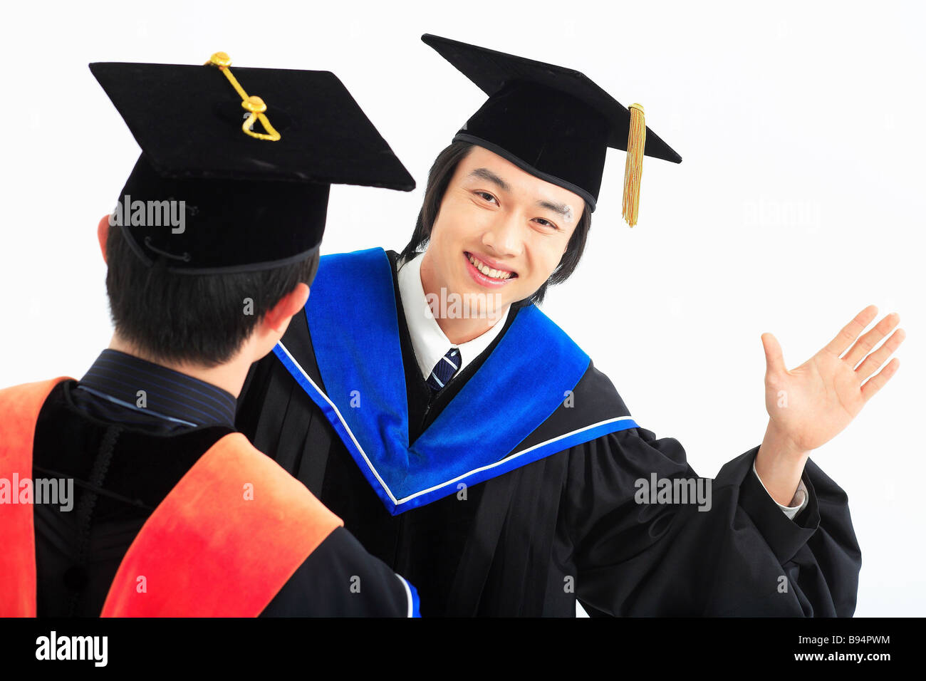 Asian Graduation People Stock Photo - Alamy