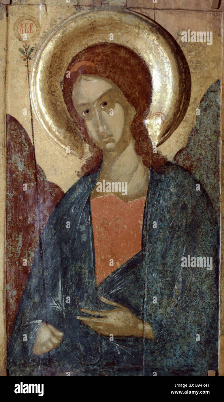 A reproduction of an anonymous icon Archangel Gabriel From the ...