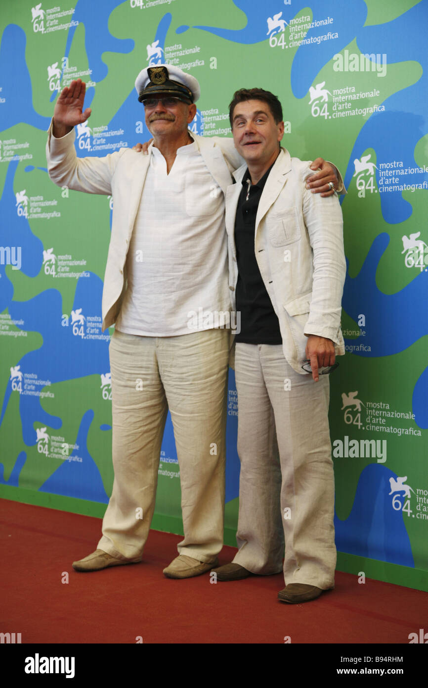 Film director Nikita Mikhalkov before the premiere of his new movie 12 ...