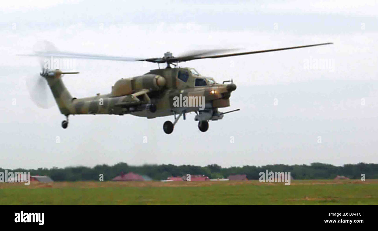 The Mi 28N Night Havoc a new combat helicopter produced by the ...