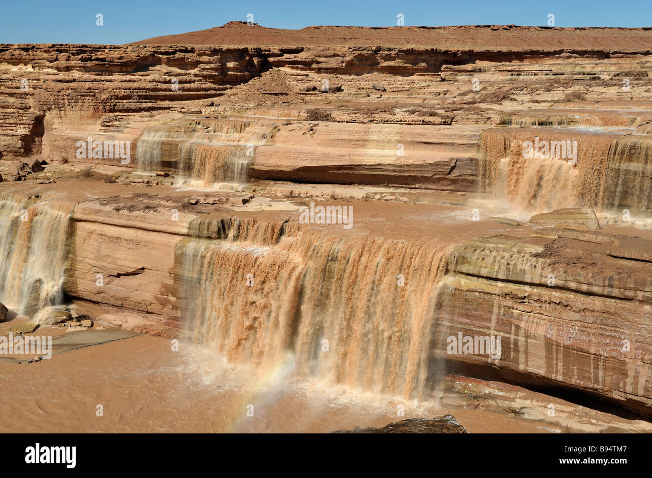 Great Falls near Flagstaff AZ 0900315 34111 Stock Photo - Alamy