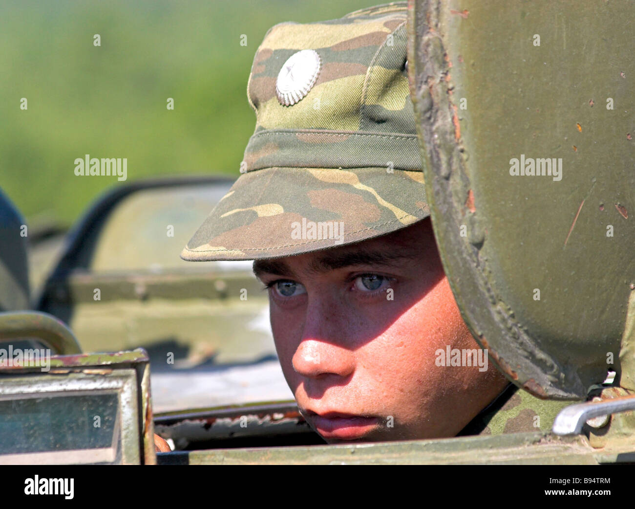 The all army competitions of artillery battery commanders on the Luga ...