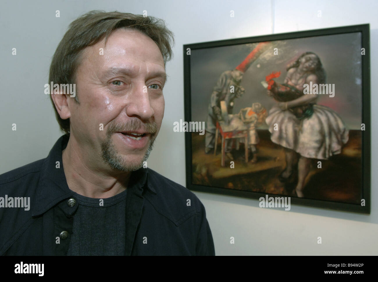 Russian artist Alexander Shura Petrov has opened his show The Cavaliers ...