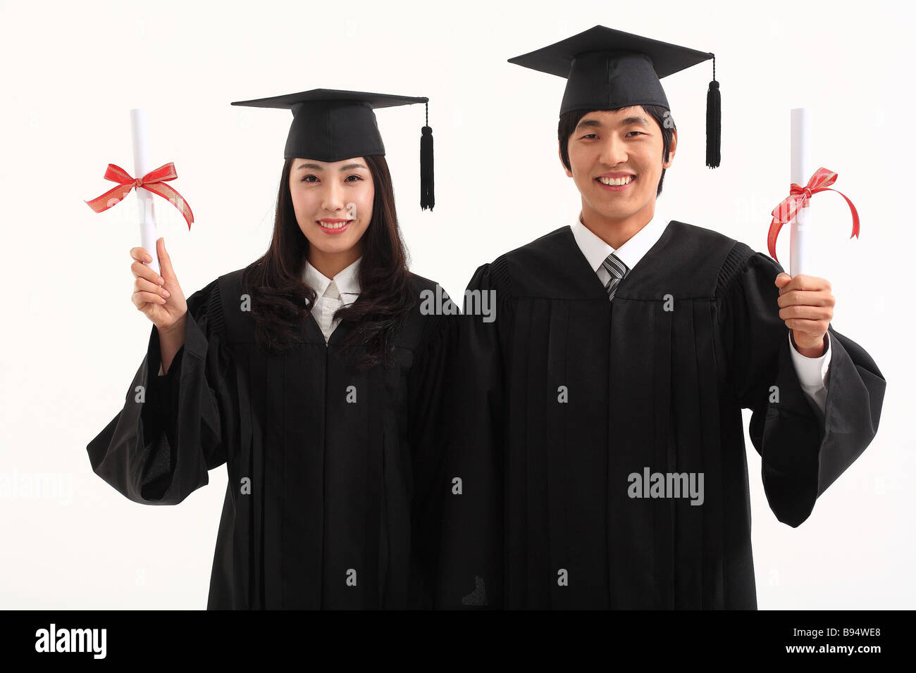 Asian Graduation People Stock Photo - Alamy