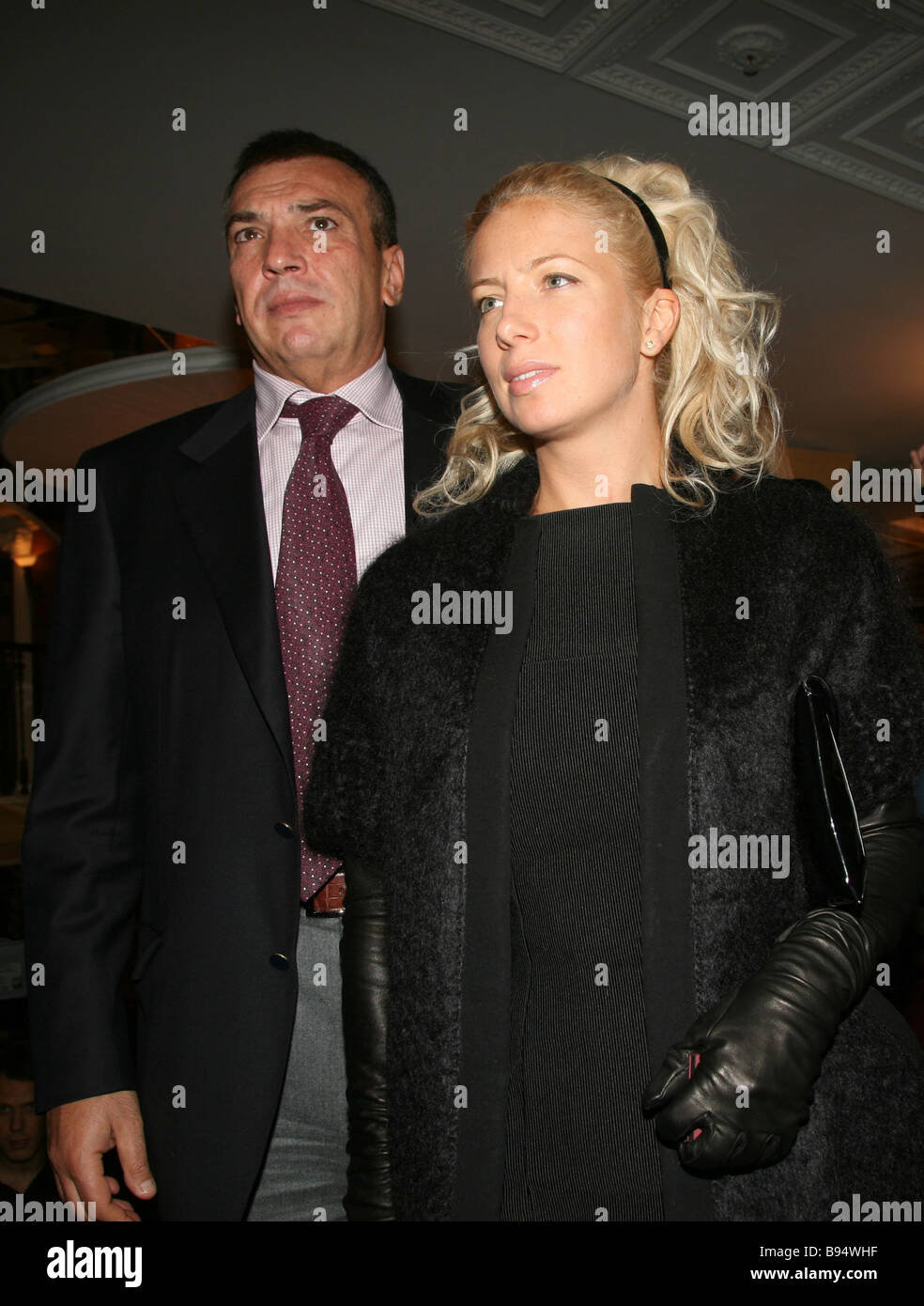 YAM International Printers President Mikhail Maniovich with wife ...