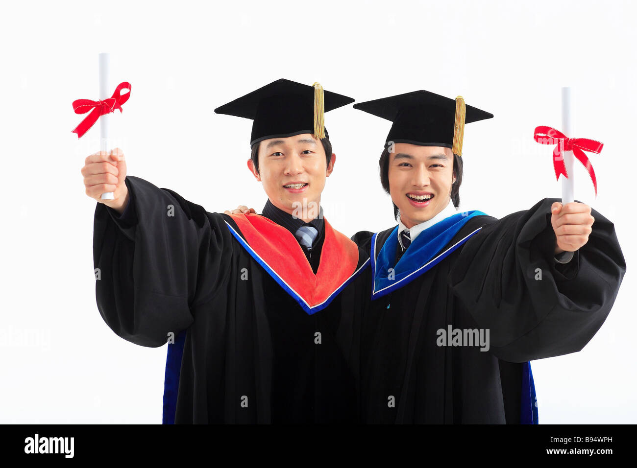 Asian Graduation People Stock Photo - Alamy