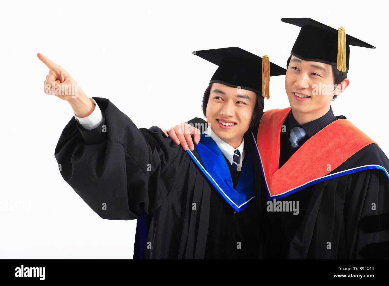 Asian Graduation People Stock Photo - Alamy