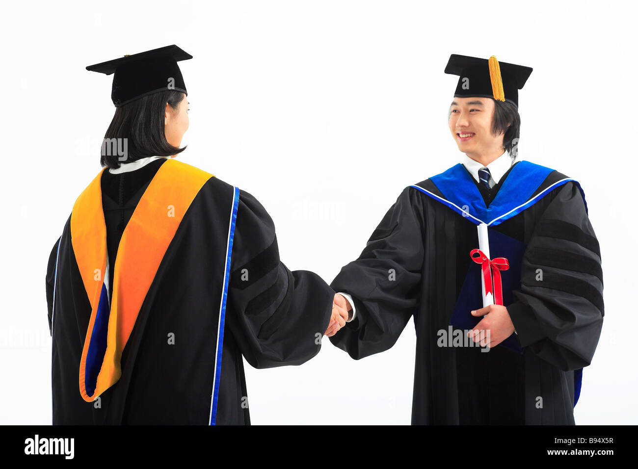 Asian Graduation People Stock Photo - Alamy