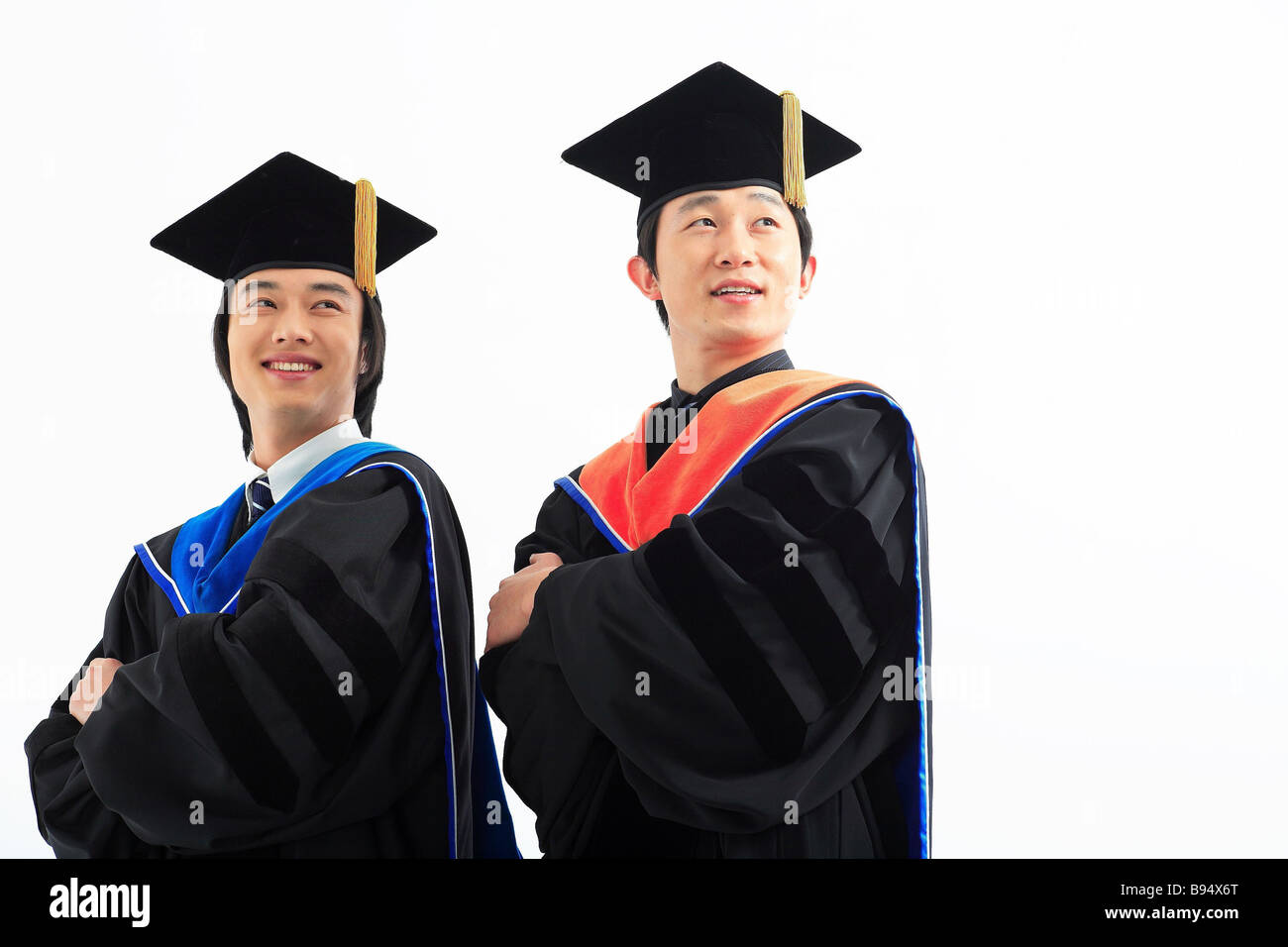 Asian Graduation People Stock Photo - Alamy
