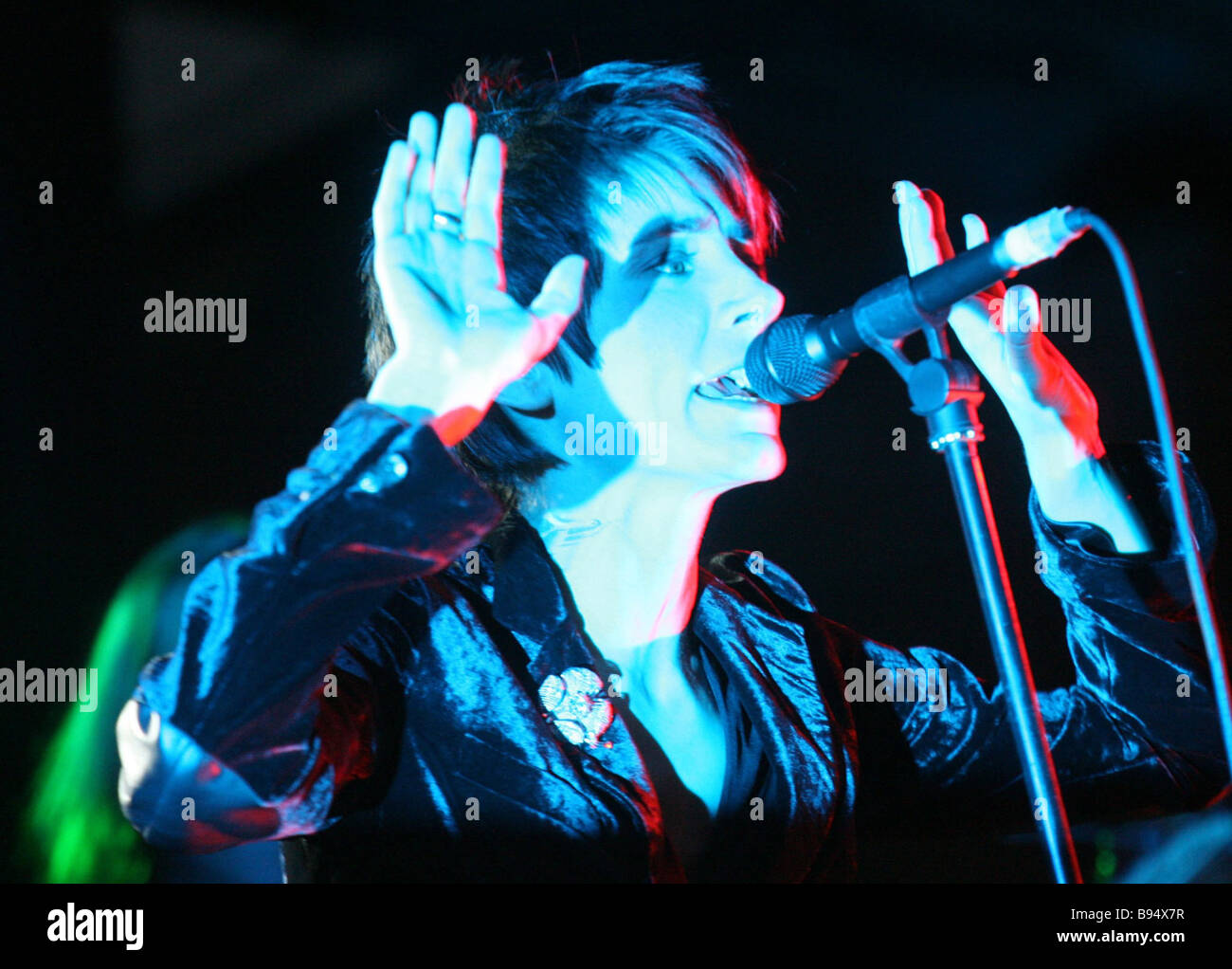 Pop singer Zemfira s concert at the Winzavod contemporary art center ...