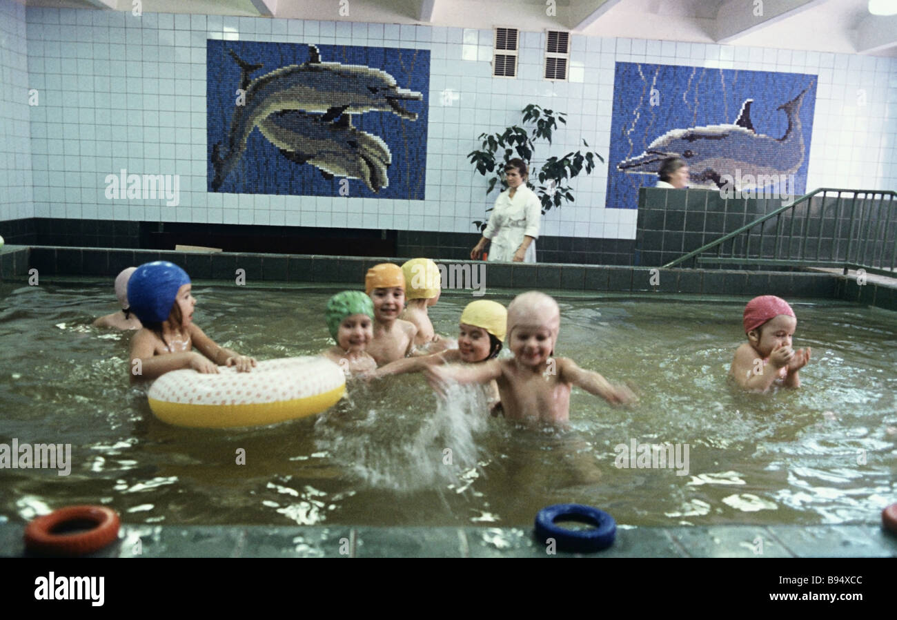 A kindergarten swimming pool in Malaya Bronnaya Street in Moscow s ...