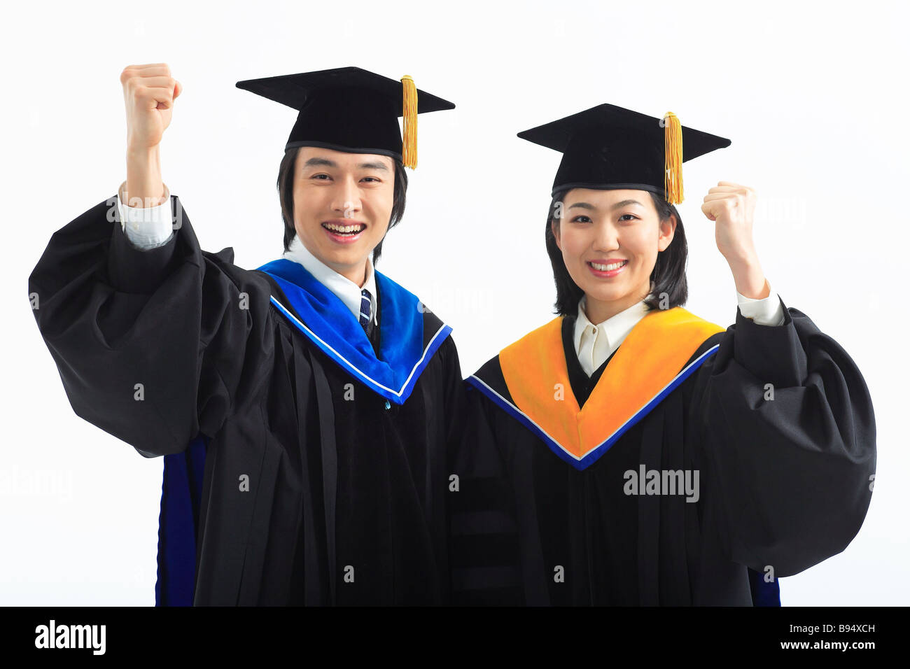 Asian Graduation People Stock Photo - Alamy