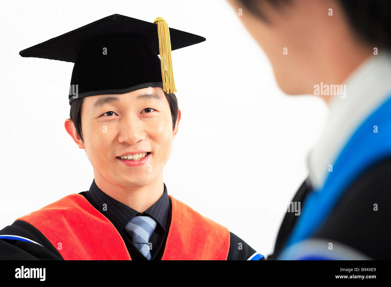 Asian Graduation People Stock Photo - Alamy