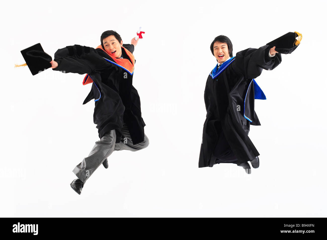 Asian Graduation People Stock Photo - Alamy