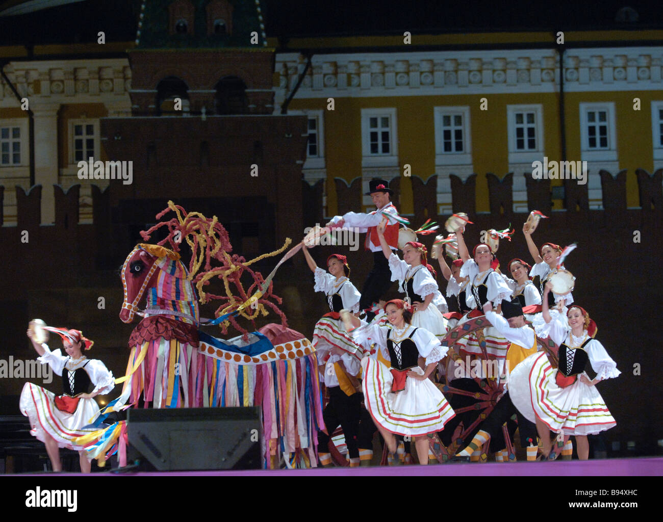 Igor Moiseev s dancing group at a concert GUM Moscow State Department ...