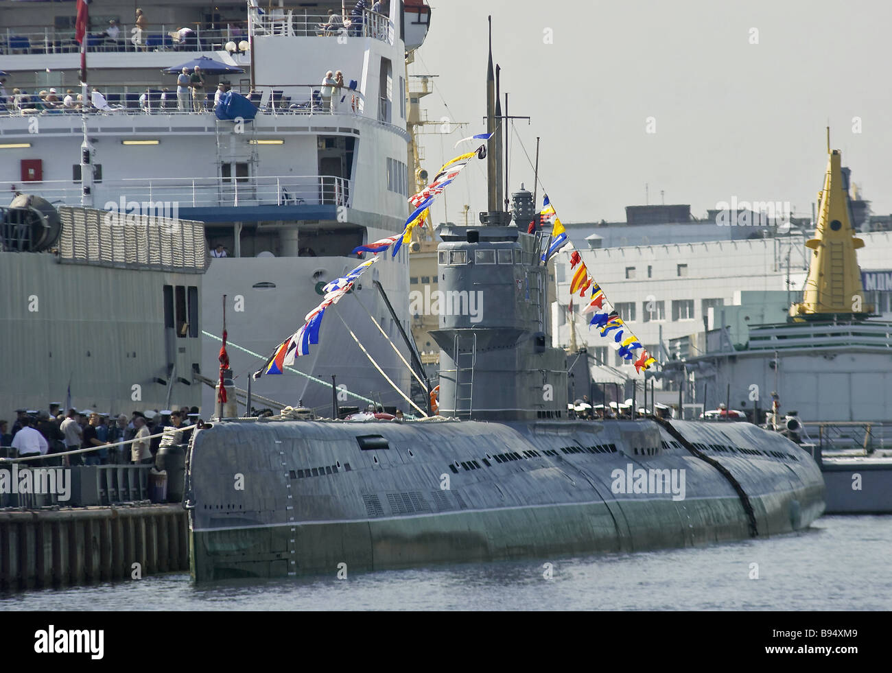 Submarine S 189 recovered from the Baltic Sea bottom was restored at ...