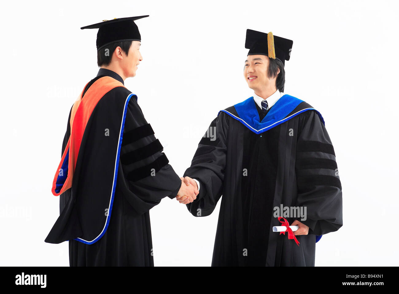 Asian Graduation People Stock Photo - Alamy