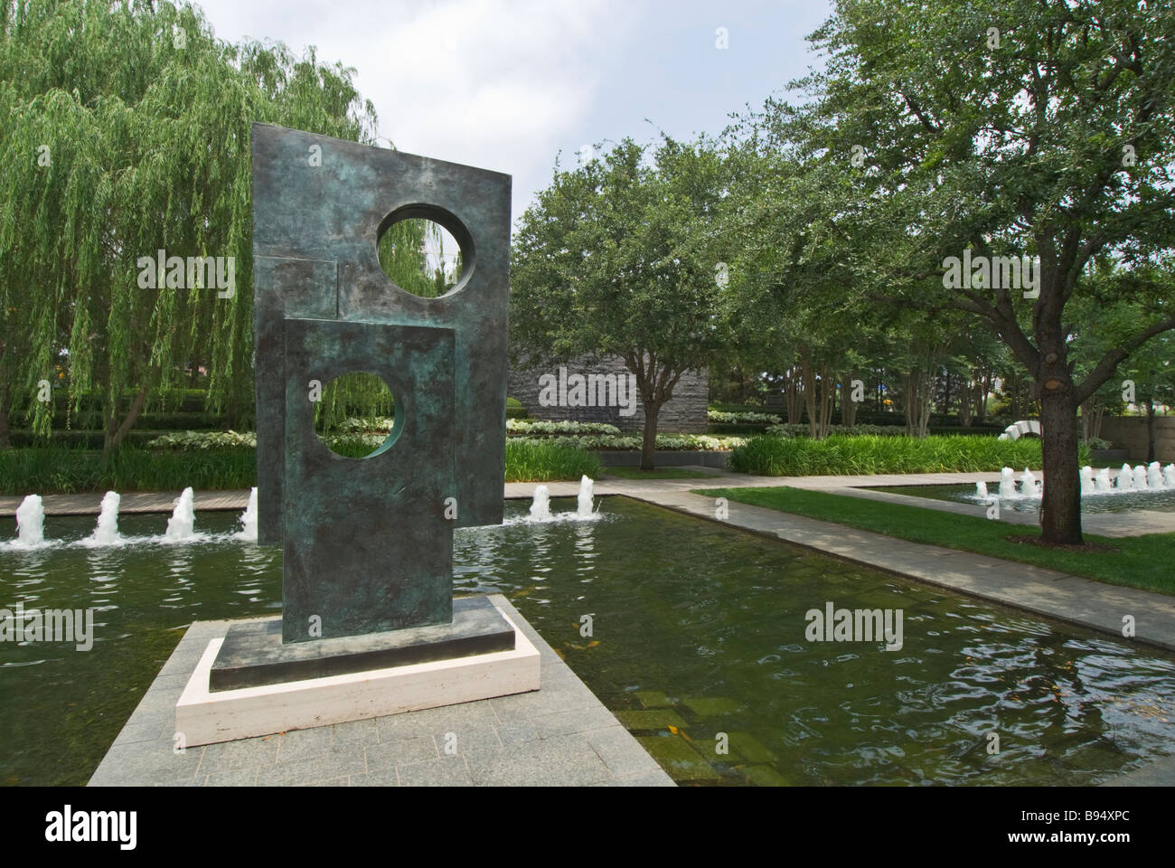 Texas Dallas Nasher Sculpture Center Squares with Two Circles by ...