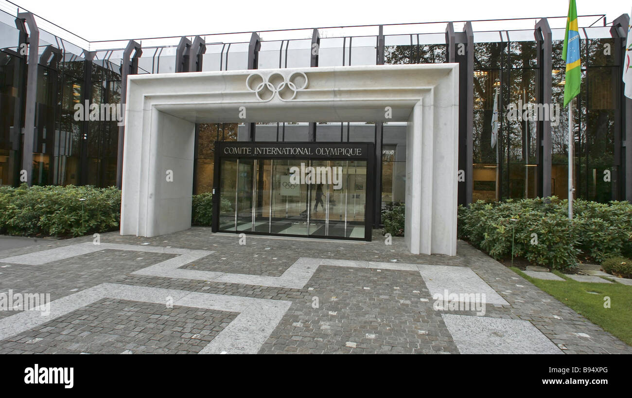 The International Olympic Committee the Olympic Games headquarters ...