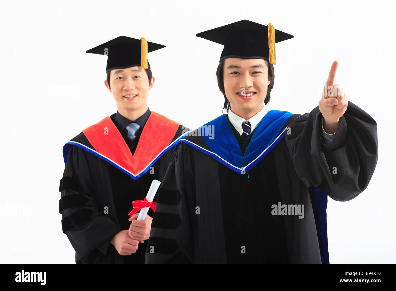 Asian Graduation People Stock Photo - Alamy