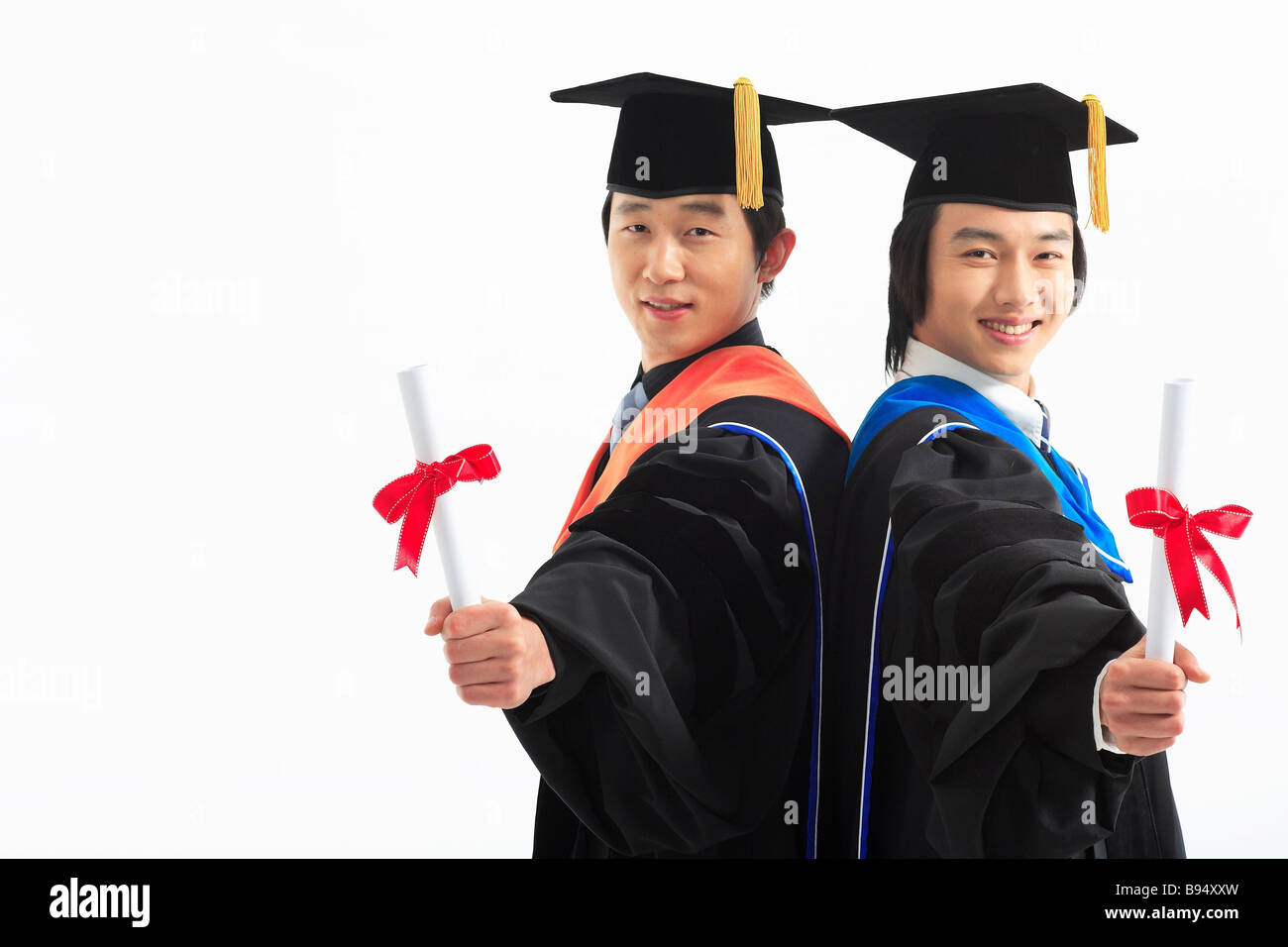 Asian Graduation People Stock Photo - Alamy