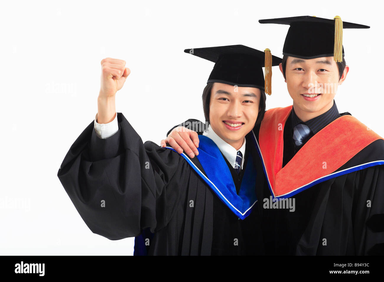 Asian Graduation People Stock Photo - Alamy