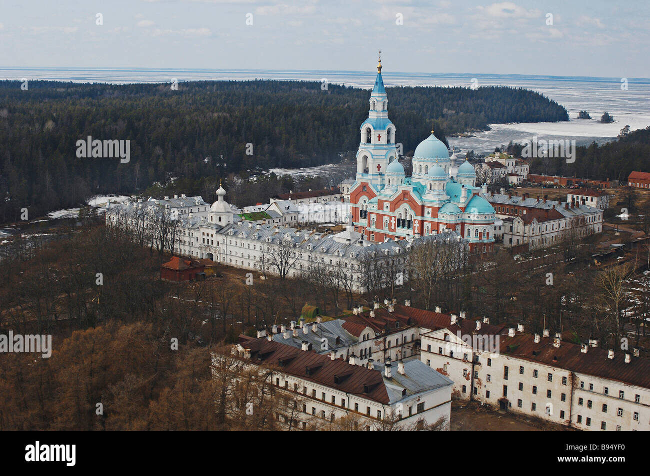 The Valaam monastery Stock Photo - Alamy