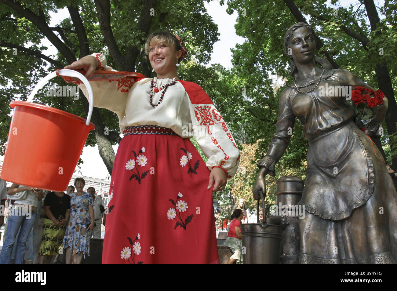 A monument to a water pipe was erected in Rostov on Don on August 23 ...
