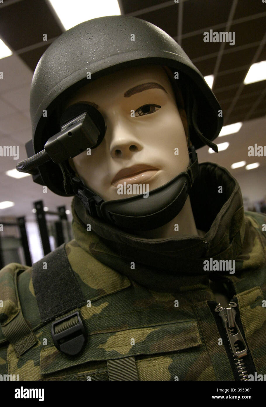 The FORT Grenadier armored kit on display at the exhibition of special ...