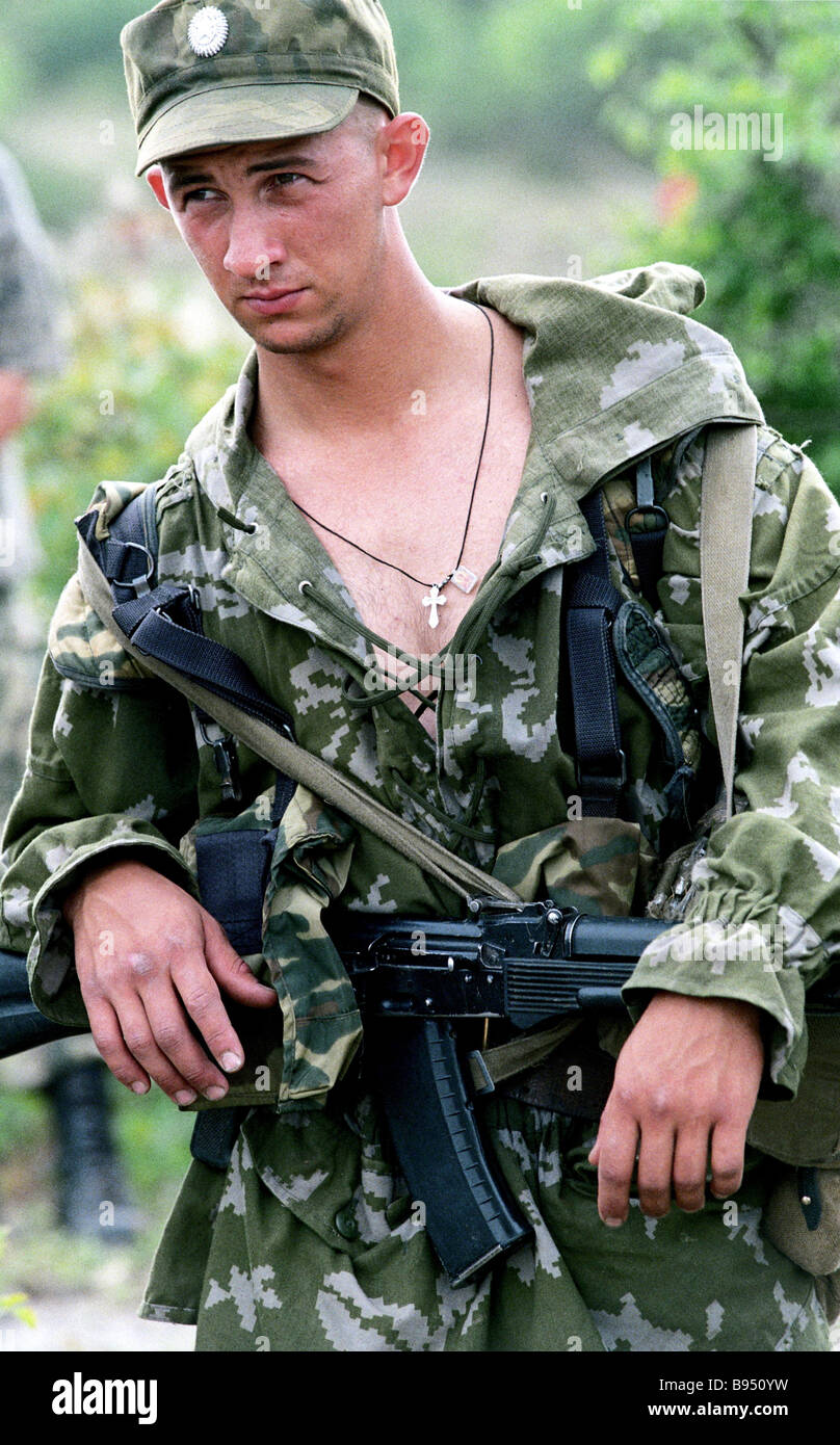 Russian airborne troops reconnaissance squads and other units had a ...