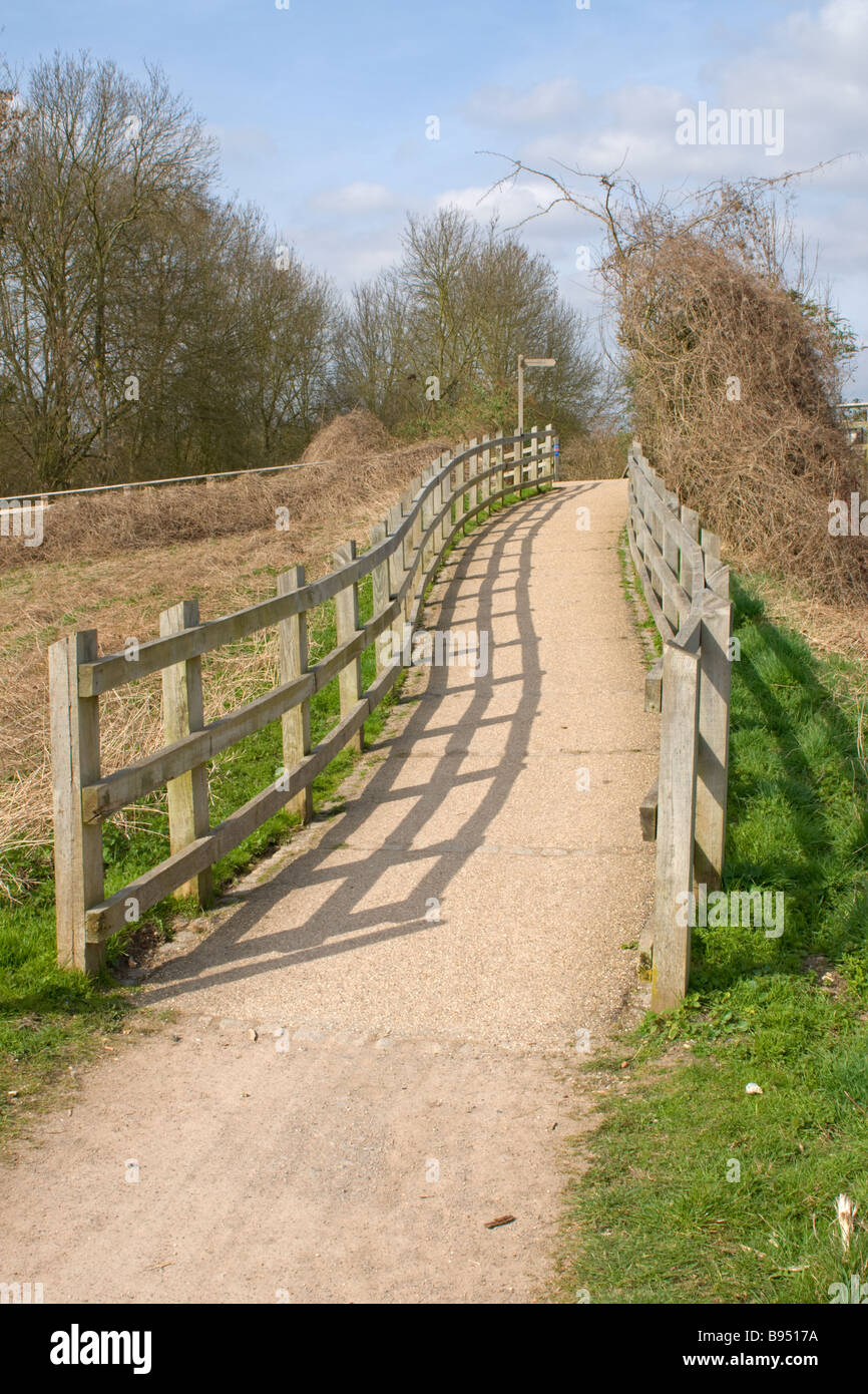 River Lea Towpath Stock Photo - Alamy