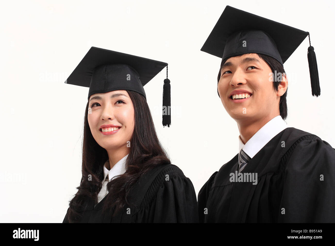 Asian Graduation People Stock Photo - Alamy
