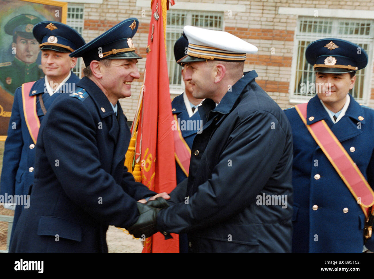 Colonel General Alexander Ulyanov commander of Normandia Neman aviation ...